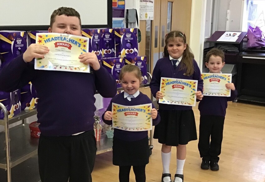 Term 4 Headteachers Award - News - White Cliffs Primary